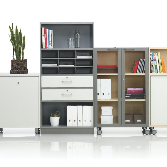 Spintos ir lentynos biurui | Beola